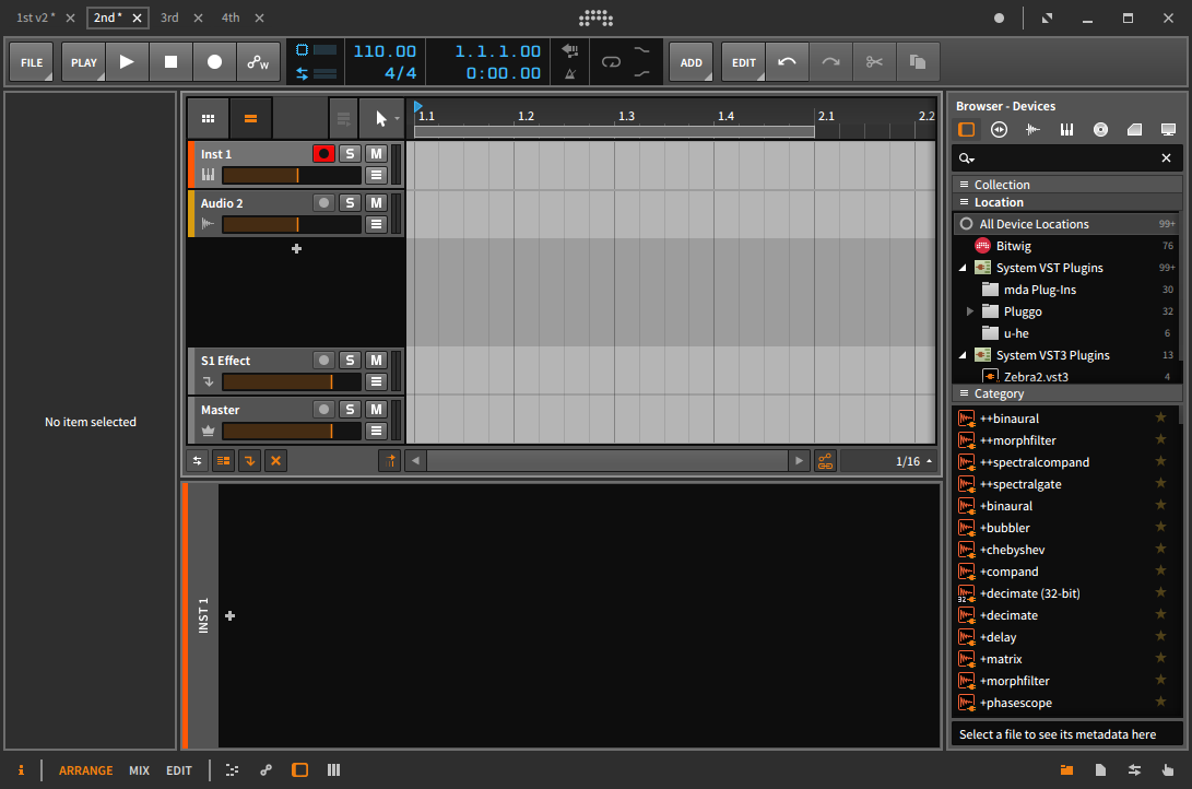 Userguide | Bitwig